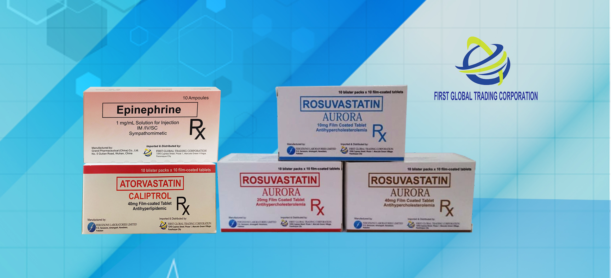 Pharmaceutical Products - First Global Trading Corporation